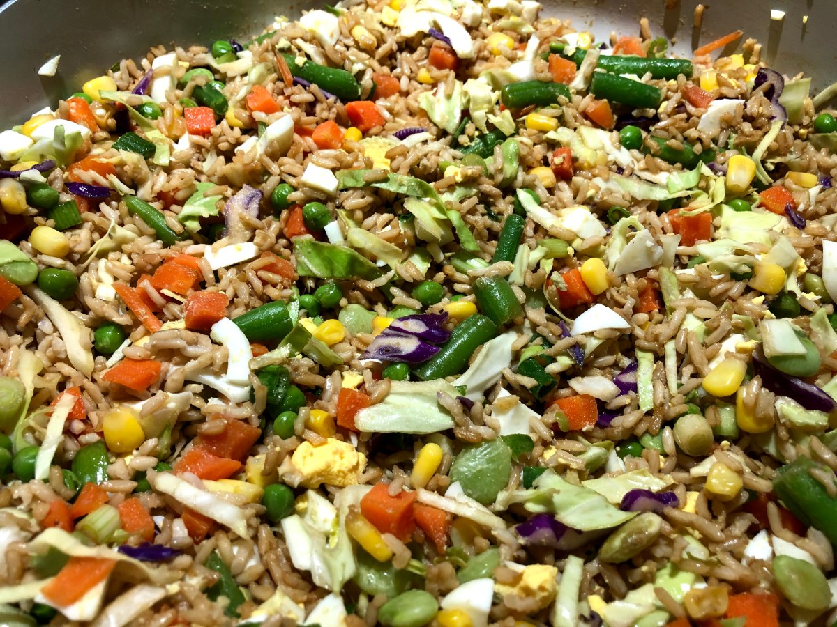 Rainbow Fried Rice – Heather Cooks With Veggies